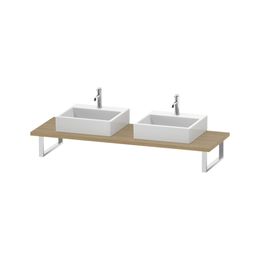 Duravit Konsole DuraStyle f AWT, 2 Ausschn, St&auml;rke 3cm, Ei Nat (DS107C03030)