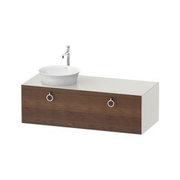 Duravit Waschtischunterschrank White Tulip 130x55cm, B L, US N no w m, k Ein/m Be (WT4982L77390010)