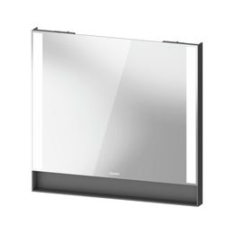 Duravit Lichtspiegel Qatego 80x75x6,5cm, 26 W, Graphit matt (QA7082049490000)