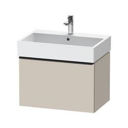 Duravit Waschtischunterschrank D-Neo 68,4x44,2cm, sw/Taup ma, 1 Ausz., wandh&auml;ngend (DE42720BD910000)