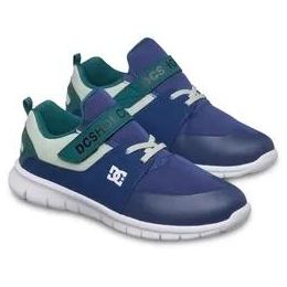 Sneaker DC Shoes "Heathrow Prestige Ev", Kinder, Gr. 4,5(35,5), gr&uuml;n (dc navy, gr&uuml;n), Obermaterial:Obermaterial: Textil (Mmf), Futter: Textil, Laufsohle: EVA;, Schuhe Sneaker