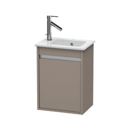 Duravit Waschtischunterschrank Ketho 40x28,5x55cm, wandh&auml;ngend, T re, basalt matt (KT6417R4343)