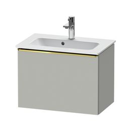 Duravit Waschtischunterschrank D-Neo Compact 61x37,2, gol pol/grau ma, 1 Ausz., wandh&auml;ngend (DE4268034070000)