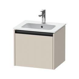 Duravit Waschtischunterschrank Ketho.2 51x42x44cm, 1 Ausz., wandh&auml;ngend, Tau matt (K25061083830000)