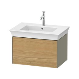 Duravit Waschtischunterschrank o. ES White Tulip 41x68,4x45,8cm, 1 A, E N mas/steing hgl (WT42410H5H20010)