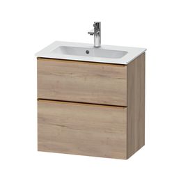 Duravit Waschtischunterschrank D-Neo Compact 61x37,2, b geb/Ei ma, 1 Kast, 1 A, wandh&auml;ngend (DE4368004550000)