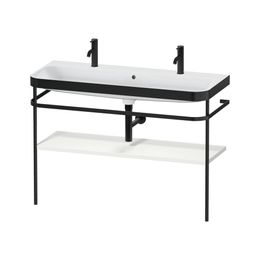 Duravit M&ouml;belwaschtisch-Kombi Happy D.2 Plus 117,5x49cm, m 1 HL, Konso, No we s-matt (HP4759O39390000)