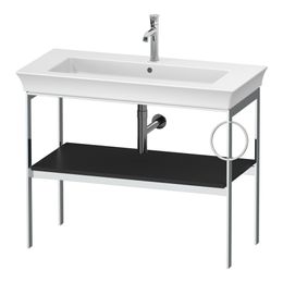 Duravit Waschtisch-Konsole White Tulip 98,4x45cm, Me, bo, HTH re, graph s-matt (WT4544R5858)