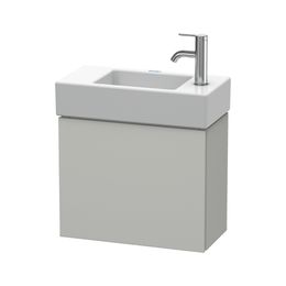 Duravit Waschtischunterschrank L-Cube 48x24x40cm, wandh&auml;ngend, T&uuml;r re, betongr matt (LC6246R0707)