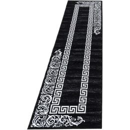 L&auml;ufer Ayyildiz Teppiche "Miami 6620" Gr. 12, schwarz, B:80cm H:12mm L:300cm, Kunstfaser, Teppiche, L&auml;ufer, Kurzflor, orientalisches ausdrucksstarkes Design