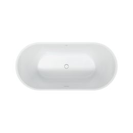 Duravit Badewanne oval DuraSenja 150x75x58,5cm, w, frei., RS 2, m FG+A&Uuml;L (700579000000000)