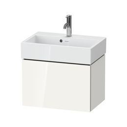 Duravit Waschtischunterschrank Compact L-Cube 58,4x39,1x39,4cm, 1 Ausz., wandh&auml;ngend, we hgl (LC611908585)
