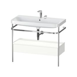 Duravit M&ouml;belwaschtisch-Kombi Happy D.2 Plus 97,5x49cm, 2 HL, w m, m Kons, 1 Lad (HP4843E8484)