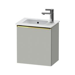 Duravit Waschtischunterschrank D-Neo 41x27,4x44cm, 1 T, An R, gol pol/grau ma (DE4259R34070000)