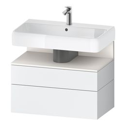 Duravit Waschtischunterschrank Qatego 79x47x59cm, w m/we m, 1 Kast, m Nischenb (QA4394084180010)