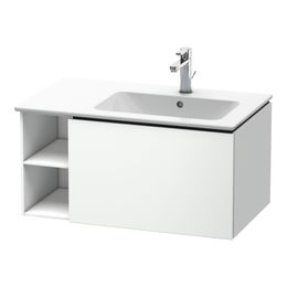 Duravit Waschtischunterschrank L-Cube 82x48,1x40cm, 1 A, Beck. re, we. matt (LC619208484)