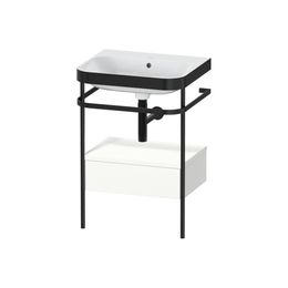 Duravit M&ouml;belwaschtisch-Kombi Happy D.2 Plus 57,5x49cm, o HL, w m, m Konso, 1 Lad (HP4740N8484)
