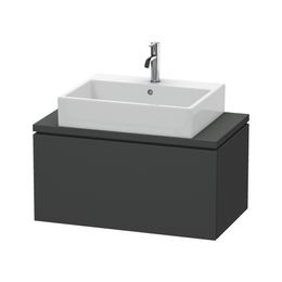Duravit Waschtischunterschrank Compact L-Cube 82x47,7cm, graph ma, f Konsole, 1 Auszug (LC580204949)