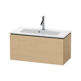 Duravit Waschtischunterschrank Compact L-Cube 82x39,1cm, Ei Nat, 1 Auszug, wandh&auml;ngend (LC615703030)