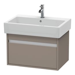 Duravit Waschtischunterschrank Ketho 65x44cm, bas. ma, 1 Auszug, wandh&auml;ngend (KT668404343)
