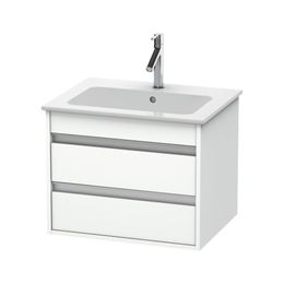 Duravit Waschtischunterschrank Ketho 60x47,5cm, we ma, 2 Schubk., wandh&auml;ngend (KT642801818)
