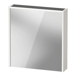 Duravit LED-Spiegel D-Code 2.0 m Steckd. 65x70x5cm, Lichtf ob, li, wei&szlig; hochglanz (DC7105L22220000)