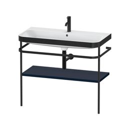 Duravit M&ouml;belwaschtisch-Kombi Happy D.2 Plus 97,5x49cm, 1 HL, blau s-matt, m Konsole (HP4738O9898)