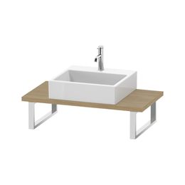Duravit Konsole Compact L-Cube St&auml;rke 3cm, Ei Nat, f Aufsatzbecken, var. (LC104C03030)