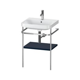 Duravit M&ouml;belwaschtisch-Kombi Happy D.2 Plus 57,5x49cm, 1 HL, blau s-matt, m Konsole (HP4835O9898)