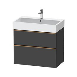 Duravit Waschtischunterschrank D-Neo 78,4x44,2cm, b geb/Gra m, 1 Kast, 1 A (DE4373004490000)