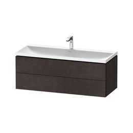 Duravit M&ouml;bel-Set L-Cube 120x48x48cm, m HL, E dkl. geb., 2 Schub. (LC6953O72720000)