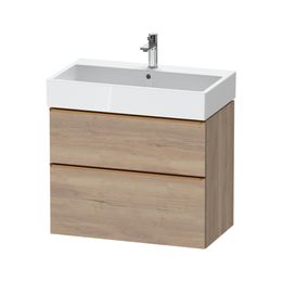 Duravit Waschtischunterschrank D-Neo 78,4x44,2cm, b geb/Ei ma, 1 Kast, 1 A (DE4373004550000)