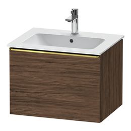 Duravit Waschtischunterschrank D-Neo 61x46,2cm, g pol/Nu dkl., 1 Ausz., wandh&auml;ngend (DE4261034210000)
