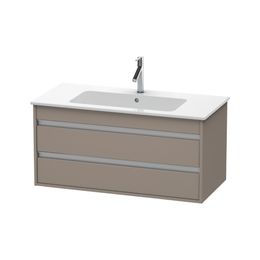 Duravit Waschtischunterschrank Ketho 100x47,5cm, bas. ma, 2 Schubk., wandh&auml;ngend (KT643004343)