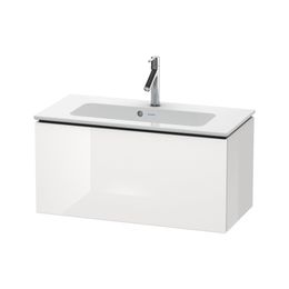 Duravit Waschtischunterschrank Compact L-Cube 82x39,1cm, we. hgl, 1 Ausz., wandh&auml;ngend (LC615702222)
