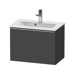 Duravit Waschtischunterschrank D-Neo Compact 61x37,2, ES geb/Gra ma, 1 Ausz., wandh&auml;ngend (DE4268070490000)