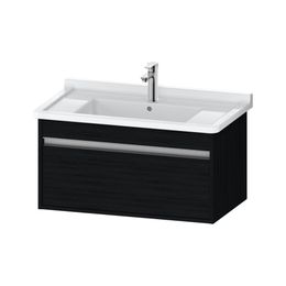 Duravit Waschtischunterschrank Ketho 80x45,5cm, Ei sw, 1 Auszug, wandh&auml;ngend (KT666401616)