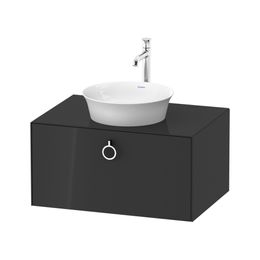 Duravit Waschtischunterschrank White Tulip 80x55cm, gr g, 1 AZ m Gr., 1 Konsolenpl. (WT49800H1H1)
