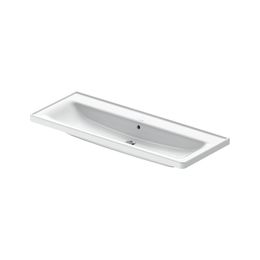 Duravit Waschtisch D-Neo 120,5x48cm, m &Uuml;, HL, we hgl, o. Hahnl. (2367120060)