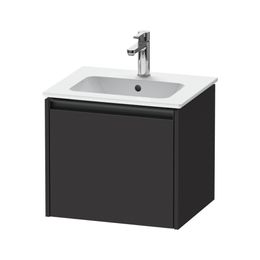 Duravit Waschtischunterschrank Ketho.2 51x42x44cm, 1 Ausz., wandh&auml;ngend, graph matt (K25061080800000)