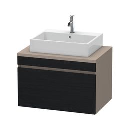 Duravit Waschtischunterschrank DuraStyle 80x54,8cm, E sw/Bas ma, f Kons, 1 Ausz. (DS531201643)