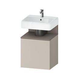Duravit Waschtischunterschrank Qatego 49x42x64,5cm, 1 T., T. li, bas. m/tau ma (QA4077L43910000)