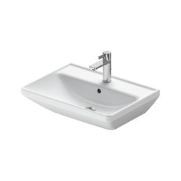 Duravit Waschtisch D-Neo 60x44cm, m Hahnl., we, &Uuml;L, Hahnloch, we (2366600000)