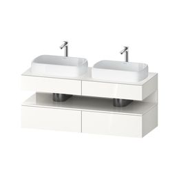 Duravit Waschtischunterschrank Qatego 140x55x60cm, w g, Pl, Beck. beids. (QA4767022220000)