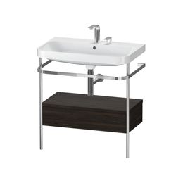 Duravit M&ouml;belwaschtisch-Kombi Happy D.2 Plus 77,5x49cm, 2 HL, N geb, m Kons, 1 Lad (HP4842E6969)