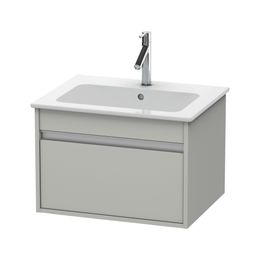 Duravit Waschtischunterschrank Ketho 60x47,5cm, betongr ma, 1 Ausz., wandh&auml;ngend (KT641800707)