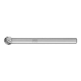 Pferd TOOLS Hartmetall Fr&auml;sstift Kugel KUD &Oslash; 04x03 mm Schaft-&Oslash; 3 mm Z3P universal mittel kreuzverzahnt (21212583)