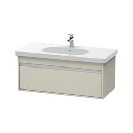Duravit Waschtischunterschrank Ketho 100x45,5cm, Taupe, 1 Auszug, wandh&auml;ngend (KT666809191)