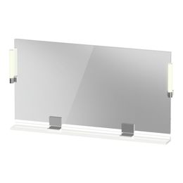 Duravit LED-Spiegel 9 W Sivida 133x65x3,6mm, w g, Leu., au, stl, G chr (SV7425010220000)