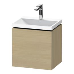 Duravit M&ouml;bel-Set L-Cube 45x35x48cm, 1 T&uuml;r, An L, m HL, med. Ei (LC6948O71710000)